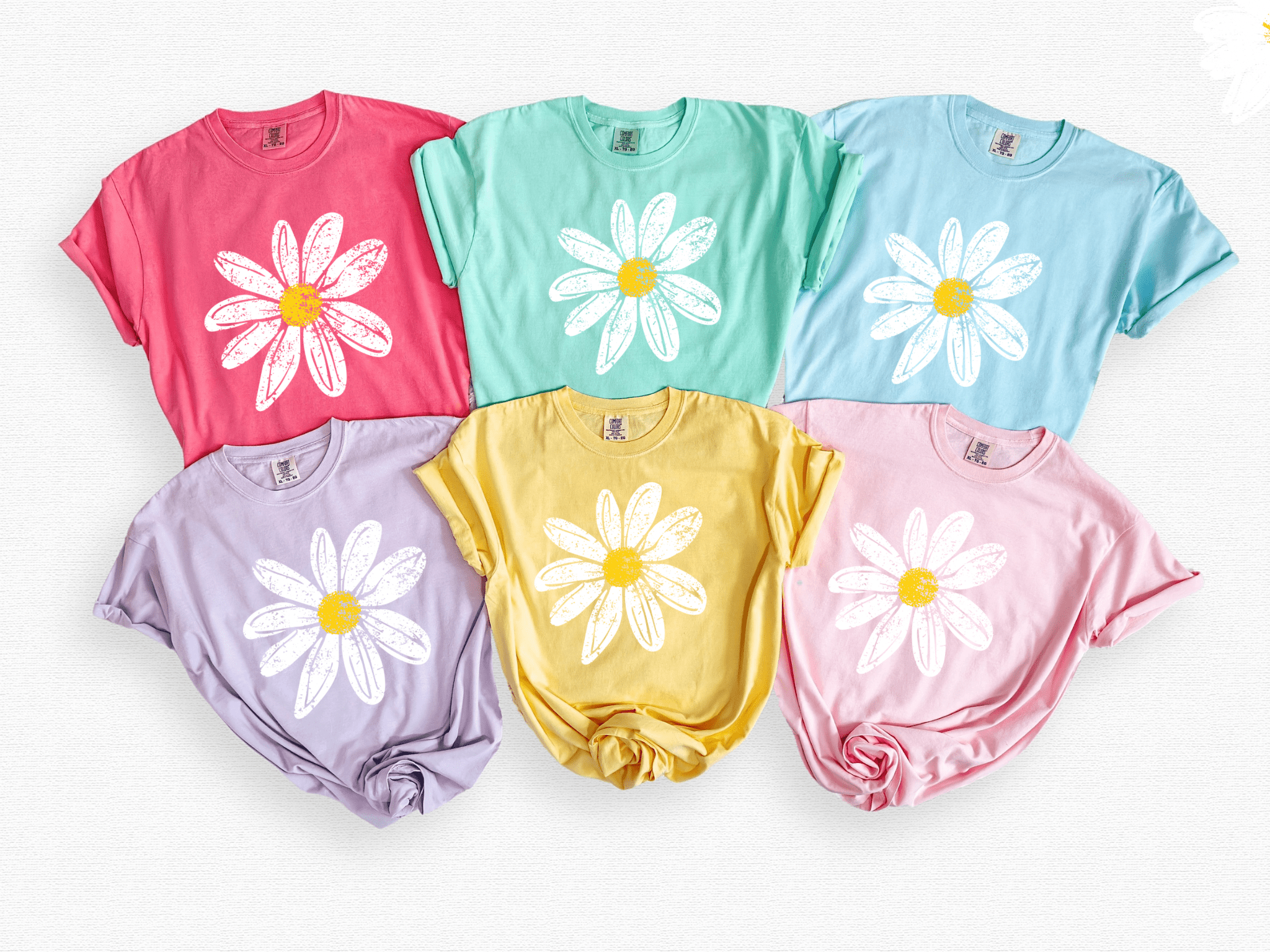 Daisy Tee - Comfort Colors – Sunfire Tees