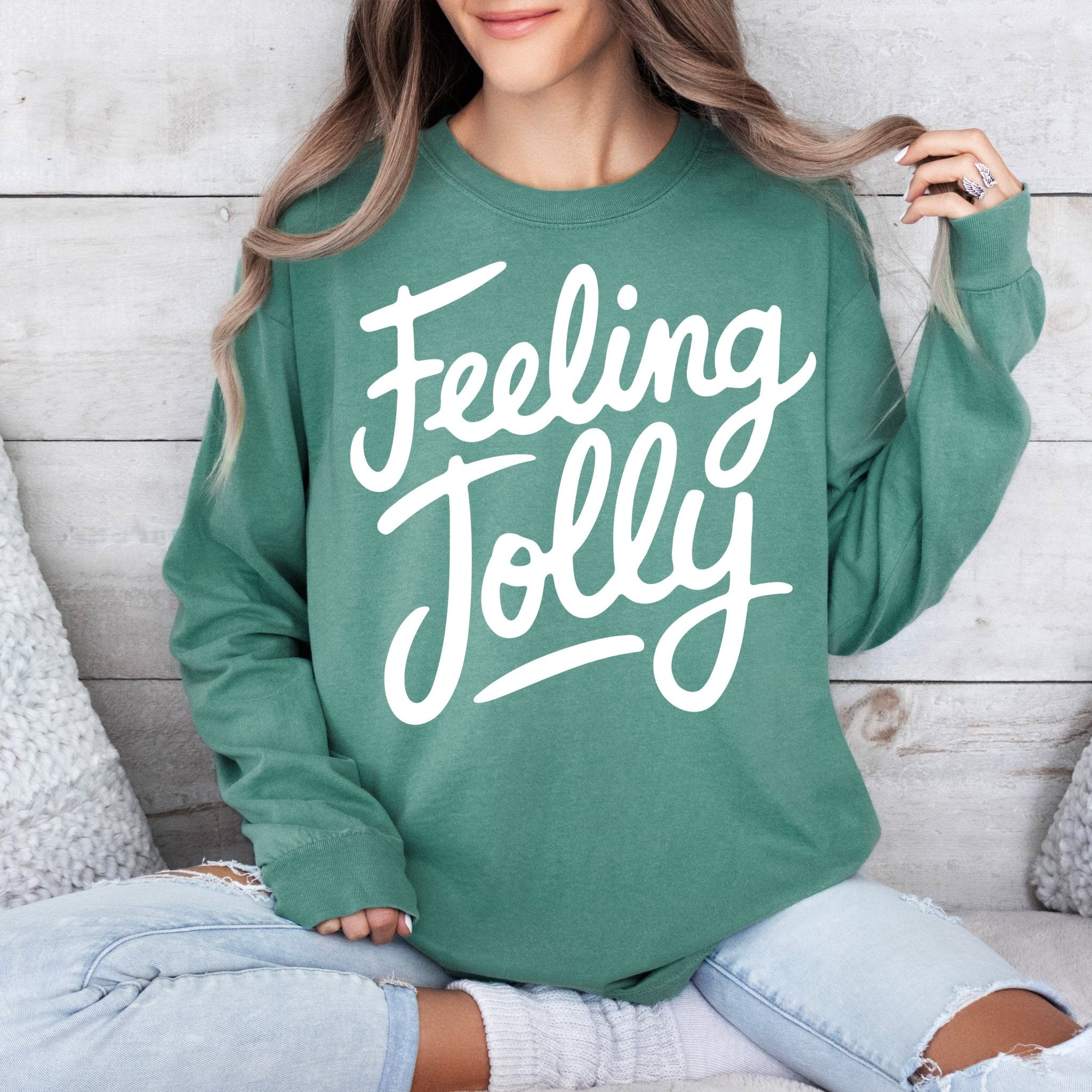 Feeling Jolly - Comfort Colors – Sunfire Tees