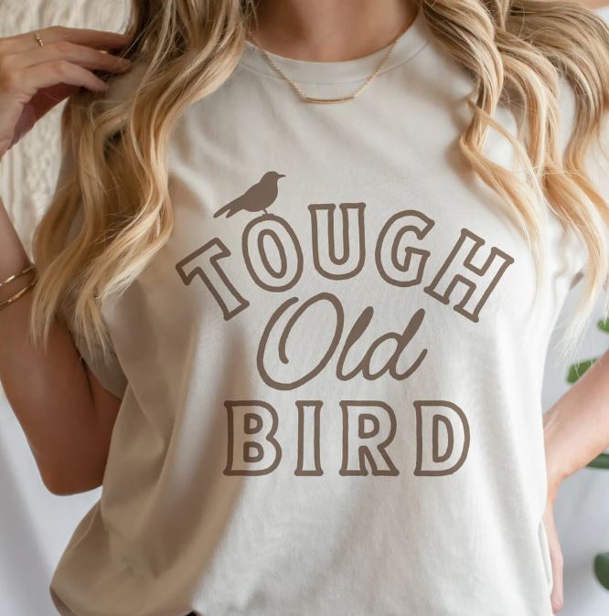 Tough Old Bird - sand – Sunfire Tees