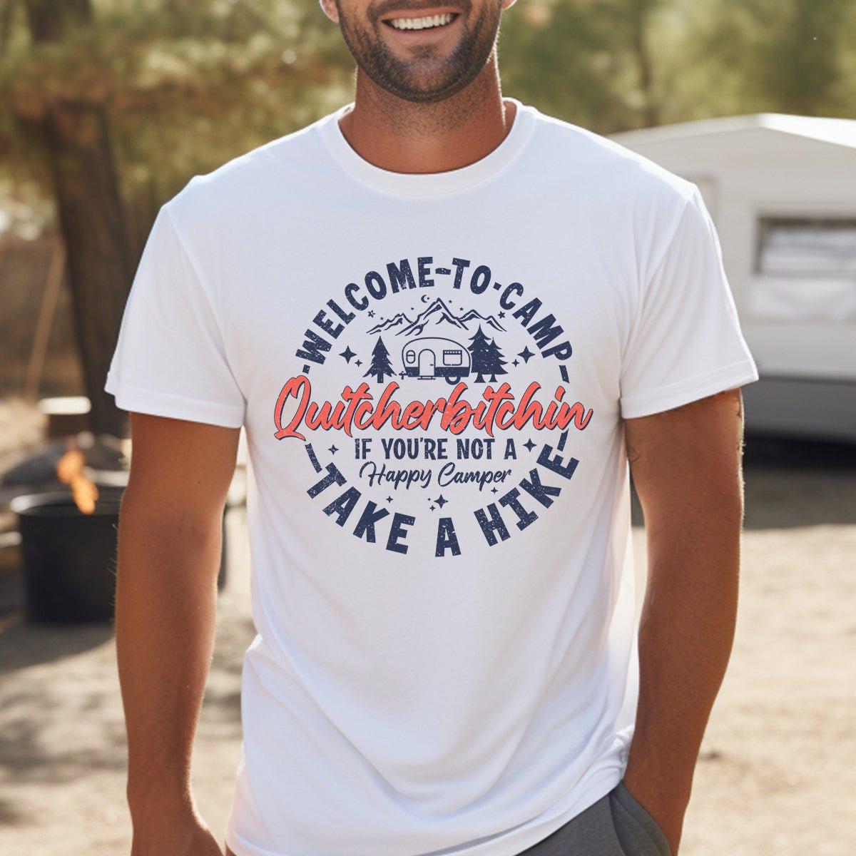 Welcome to Camp Quitcherbitchin – Sunfire Tees